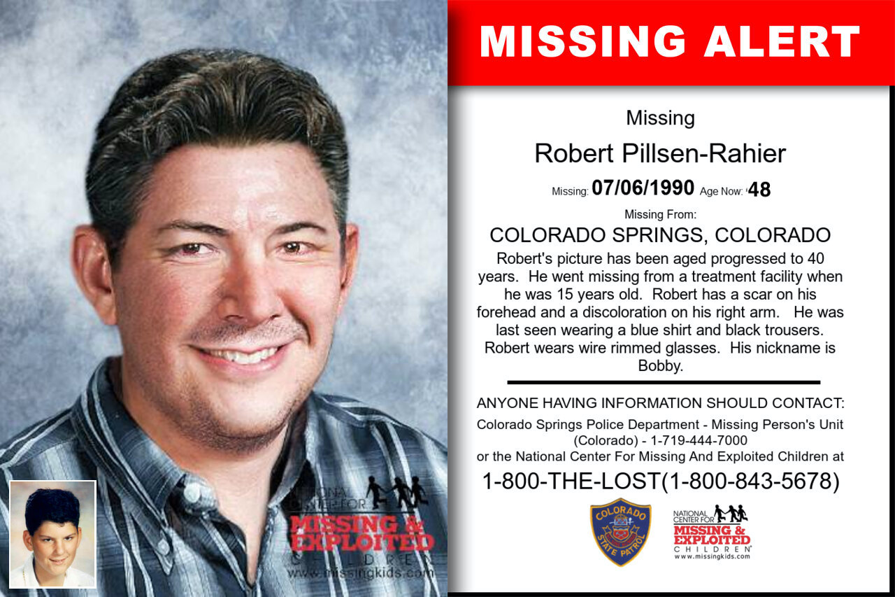 UNSOLVED DISAPPEARANCE: ROBERT PILLSEN-RAHIER – LAST SEEN ALIVE