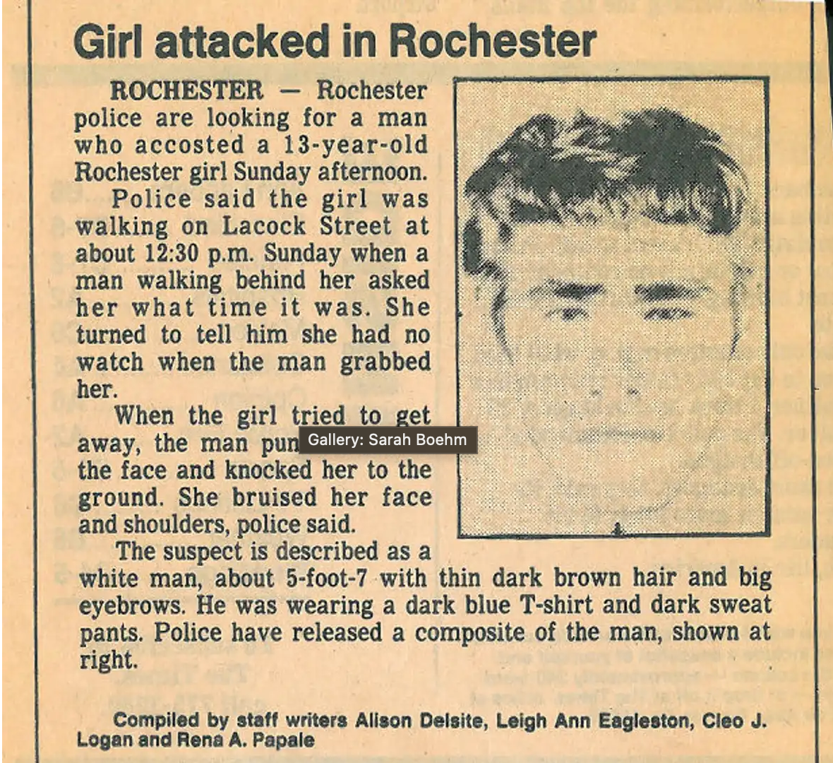 UNSOLVED HOMICIDES: SARAH BOEHM AND KATHRYN MENENDEZ – LAST SEEN ALIVE