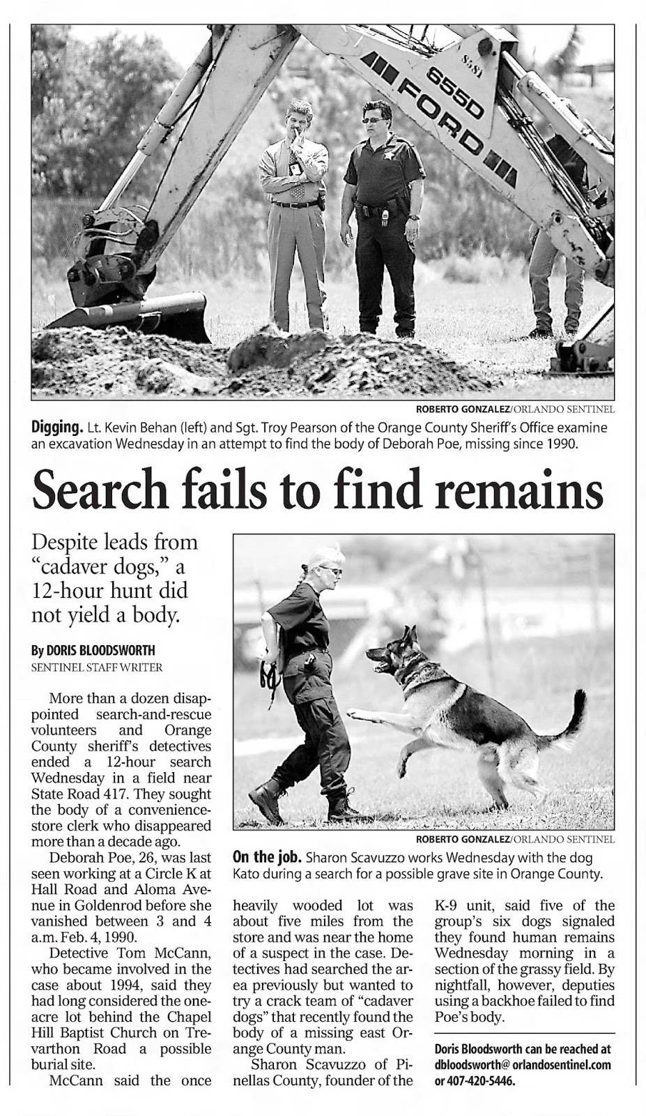 UNSOLVED DISAPPEARANCE: DEBORAH POE – LAST SEEN ALIVE